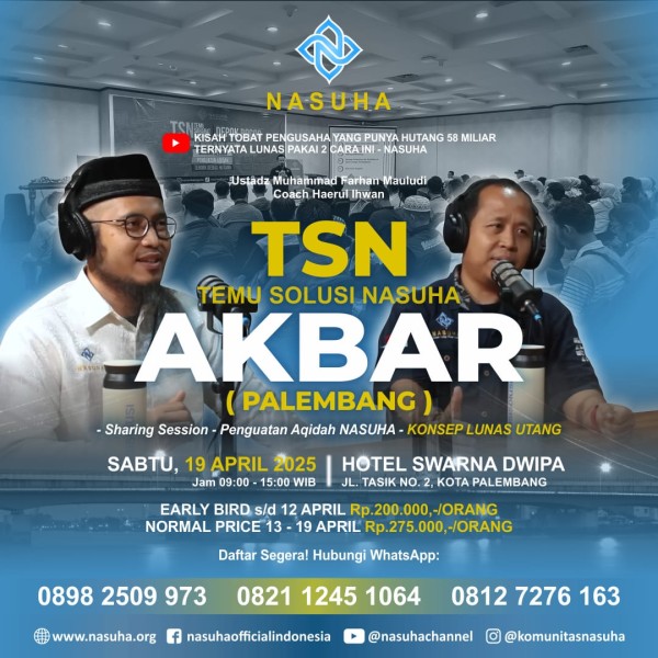 NASUHA Official - Lunas Utang, Hidup Bahagia